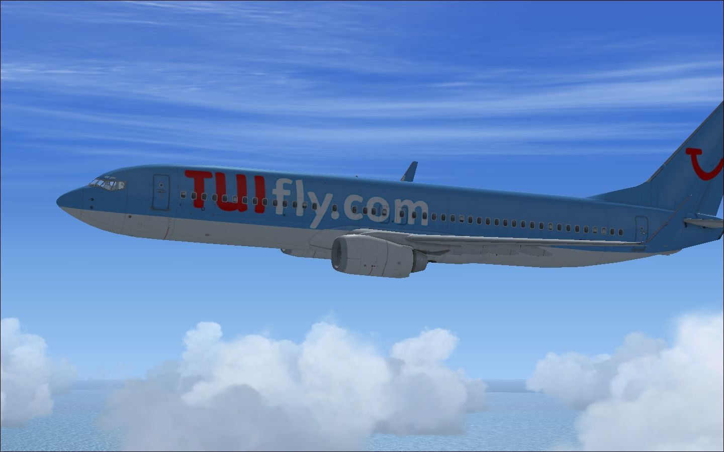 FSX Boeing 737-800 TUI - Flight Simulator X